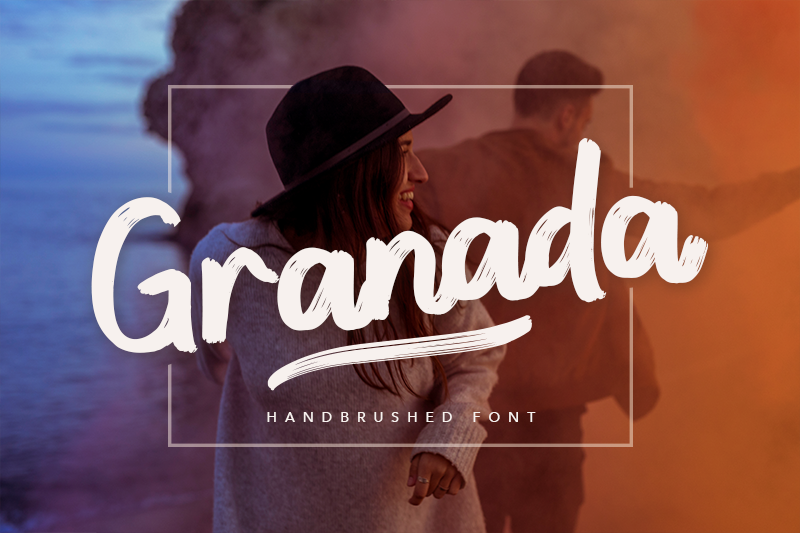Download Granada handwritten font | fontsme.com