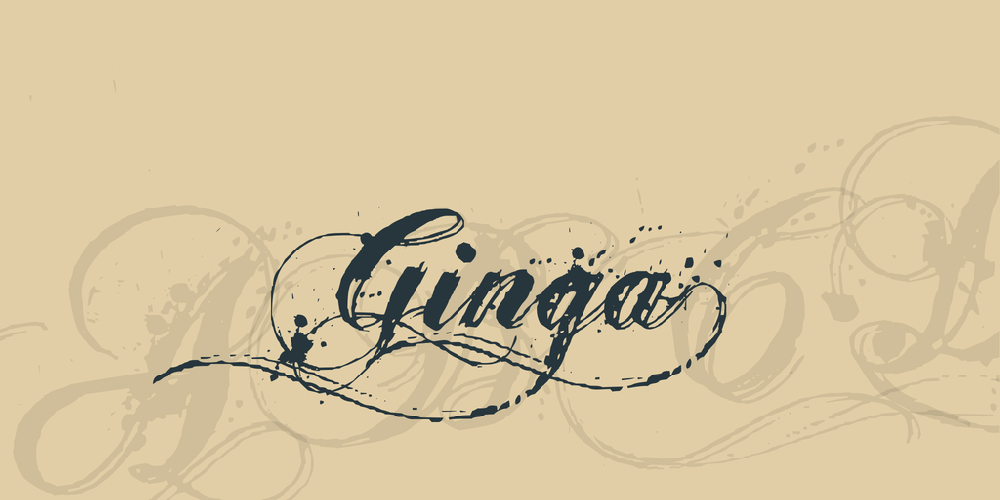 Download Ginga> font | fontsme.com