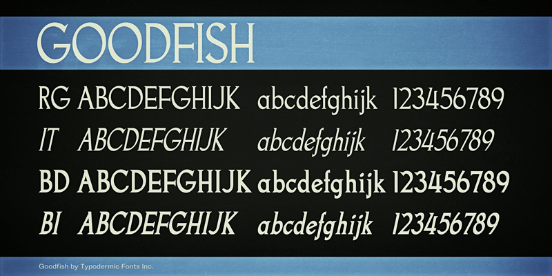 Download Goodfish font | fontsme.com