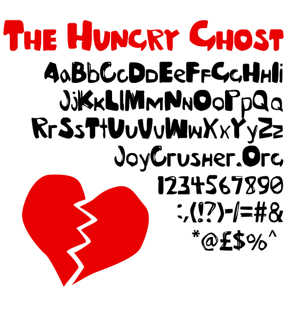 Download Ghosts font | fontsme.com