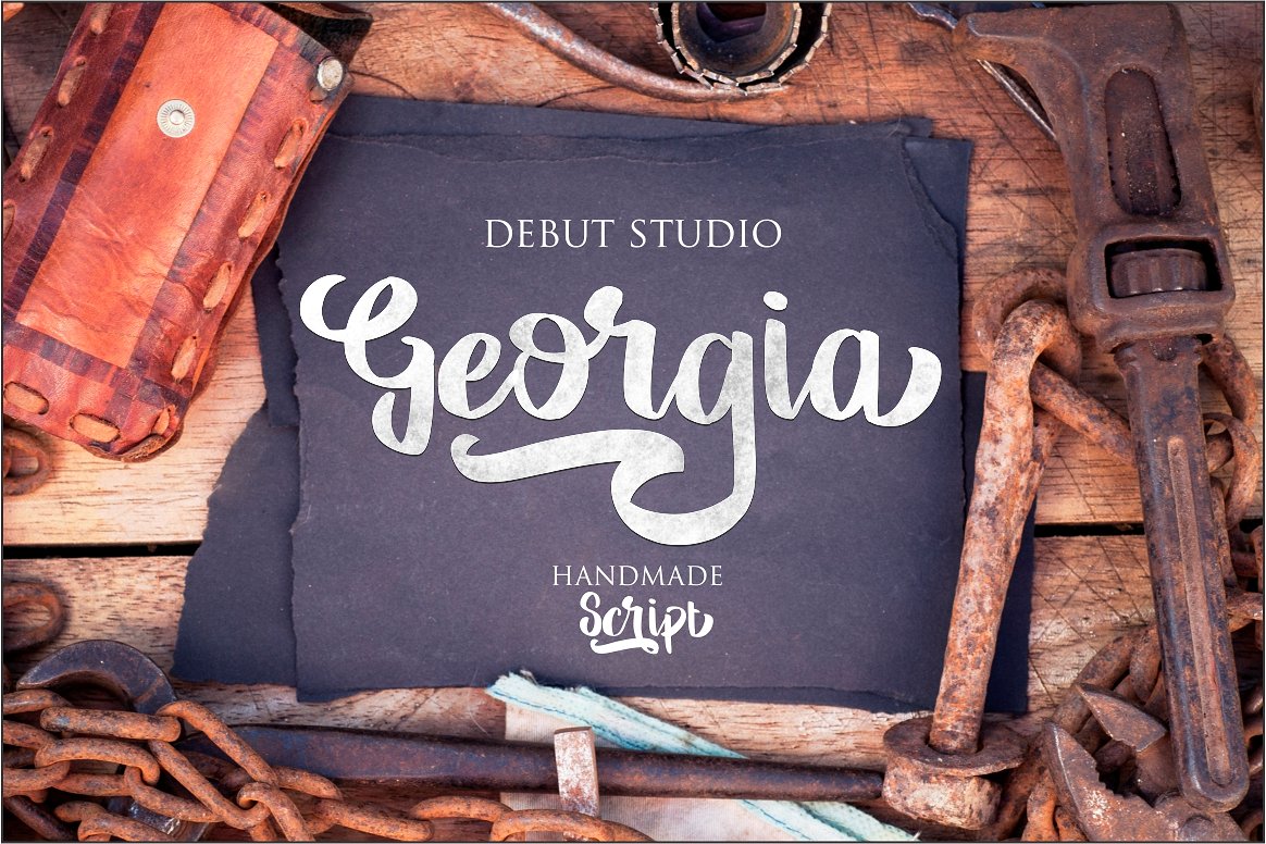 Download Georgia Script font | fontsme.com
