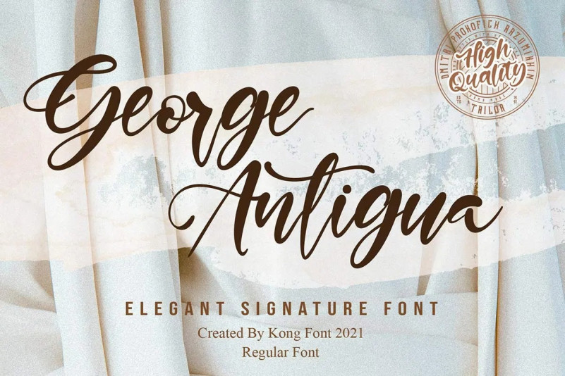 Download George Antigua font | fontsme.com