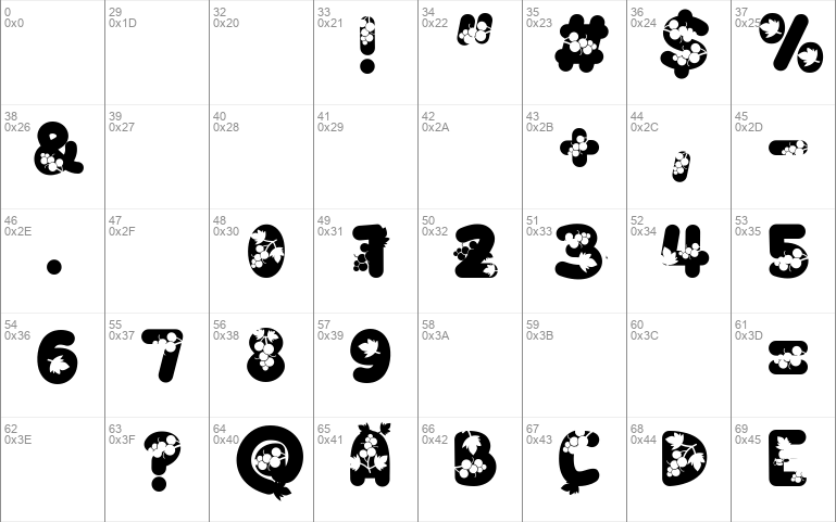 Download Grape font | fontsme.com