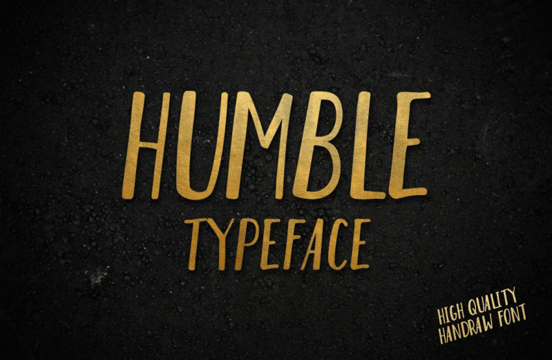 Download Humble font | fontsme.com