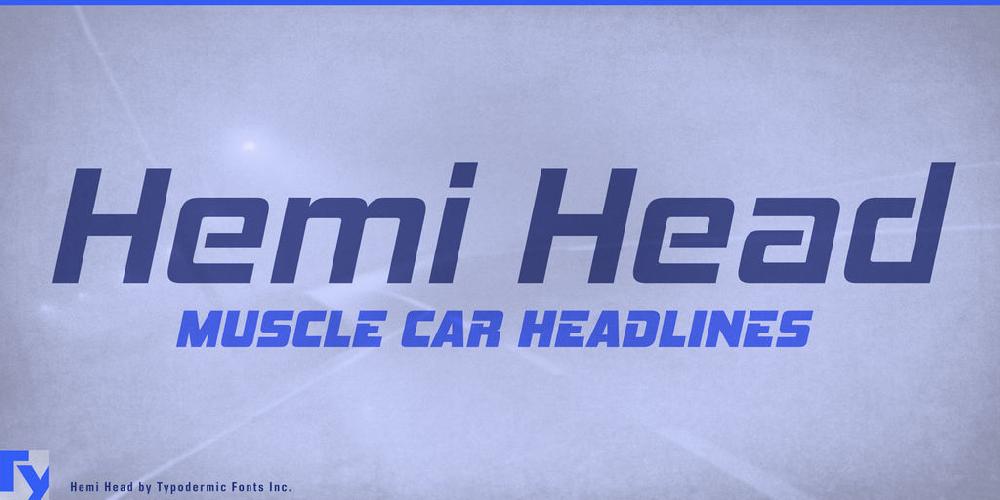 Download Hemi Head font | fontsme.com