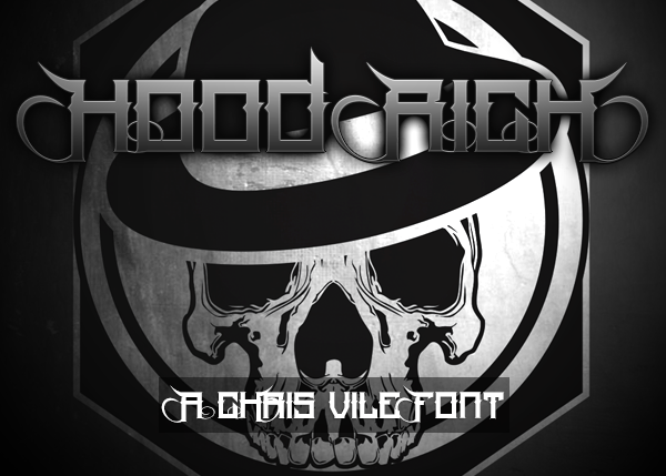 Download Hood Rich font | fontsme.com