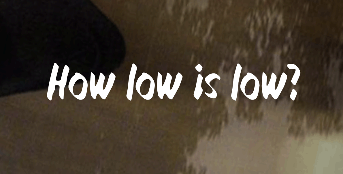 Download How low is low? font | fontsme.com