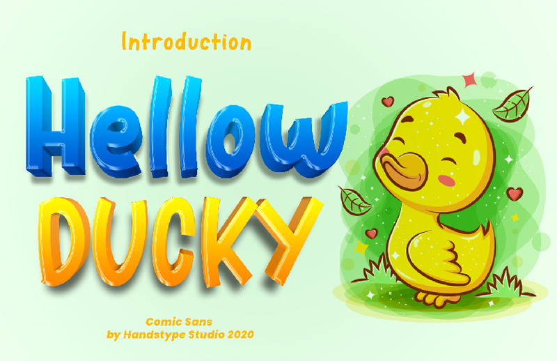 Download Hellow Ducky font | fontsme.com