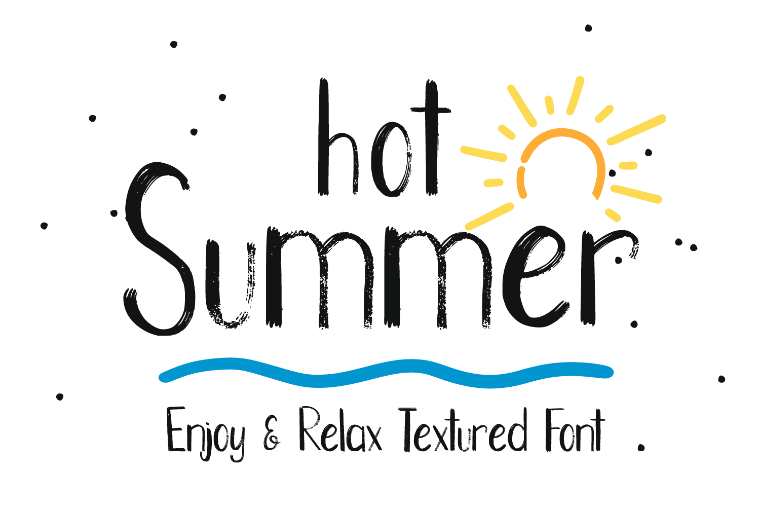 Download Hot Summer font | fontsme.com
