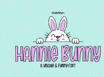 Download 38 free bunny fonts | fontsme.com