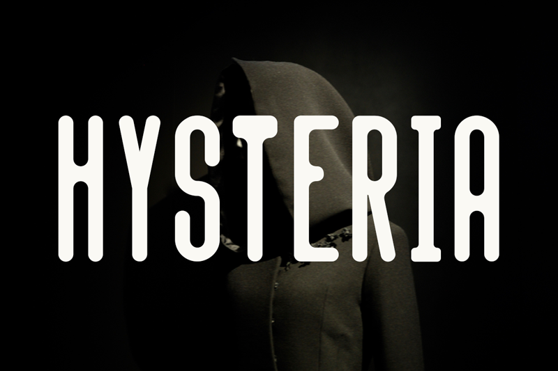 Download Hysteria basic font | fontsme.com