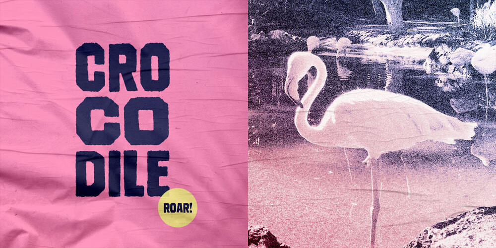 Download HVD Crocodile font | fontsme.com