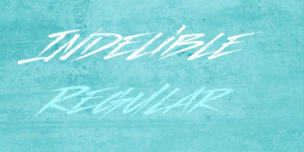Download Indelible font | fontsme.com