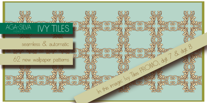 Download Ivy Tiles font | fontsme.com