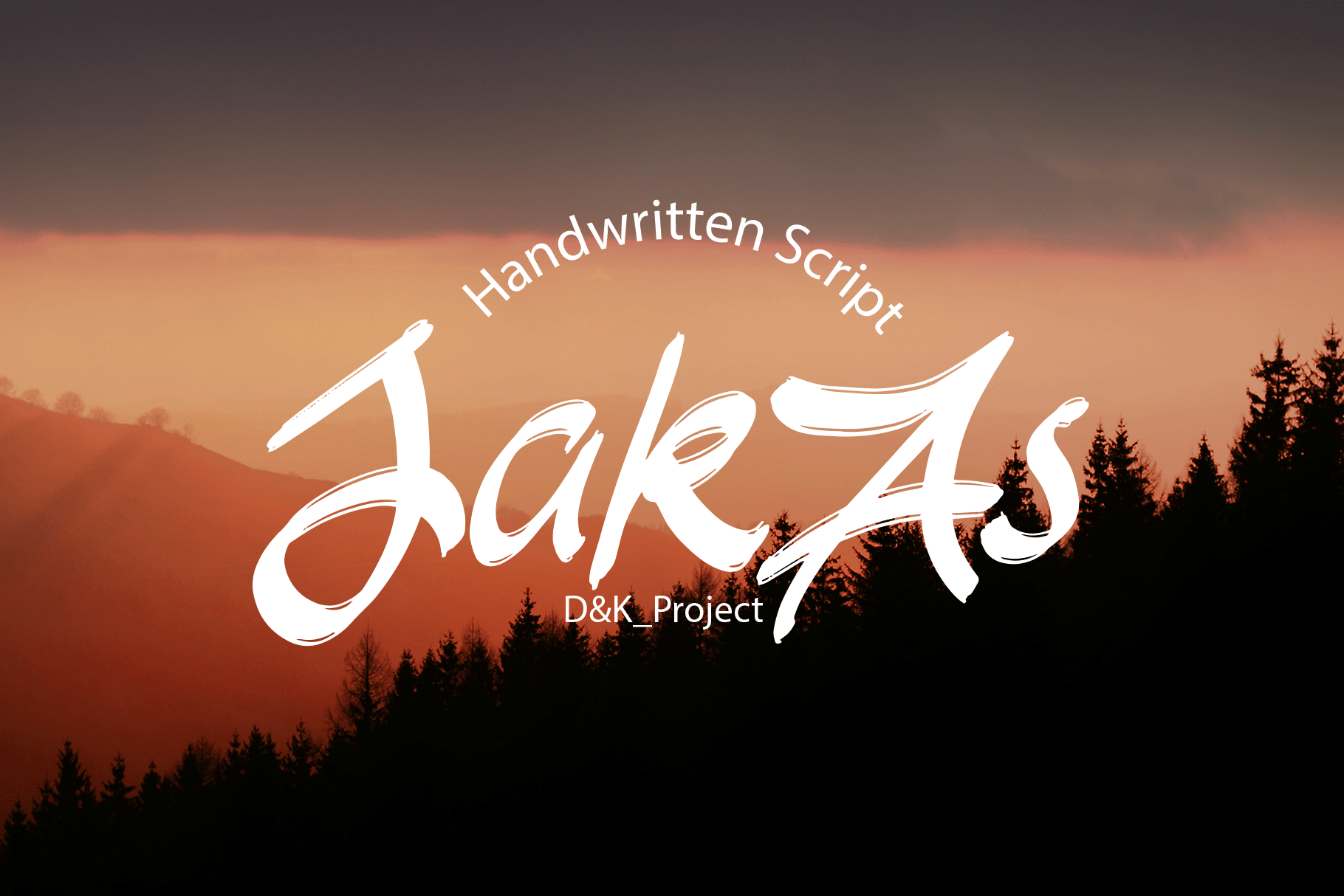 Download JakAs font | fontsme.com