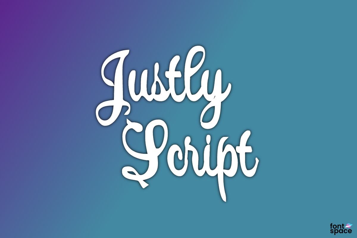 Download Justly font | fontsme.com