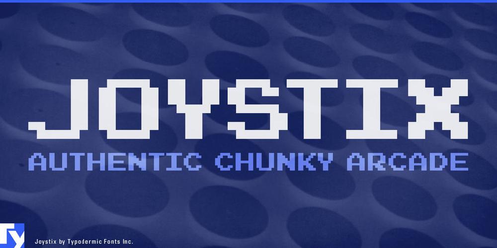 Download Joystix font | fontsme.com