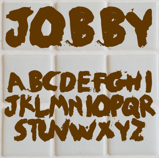 Download Jobby font | fontsme.com
