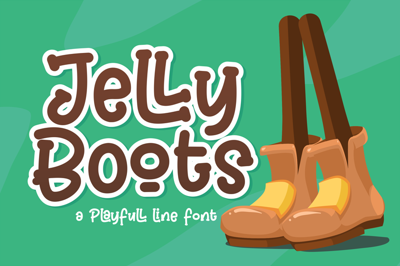 Download Jelly Boots font | fontsme.com