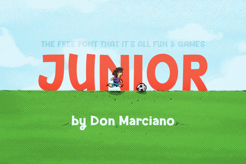 Download Junior font | fontsme.com
