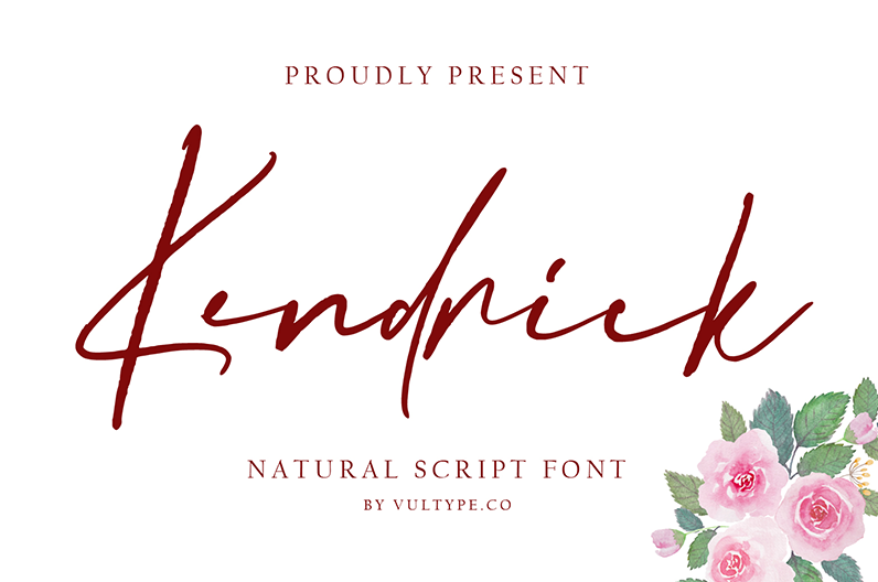 Download Kendrick font | fontsme.com