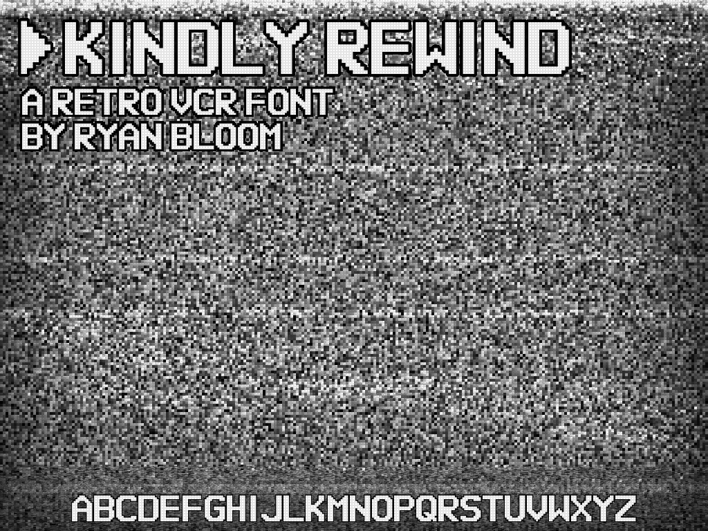 Download Kindly Rewind font | fontsme.com