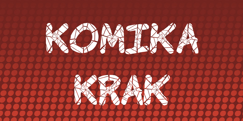 Download Komika Krak font | fontsme.com