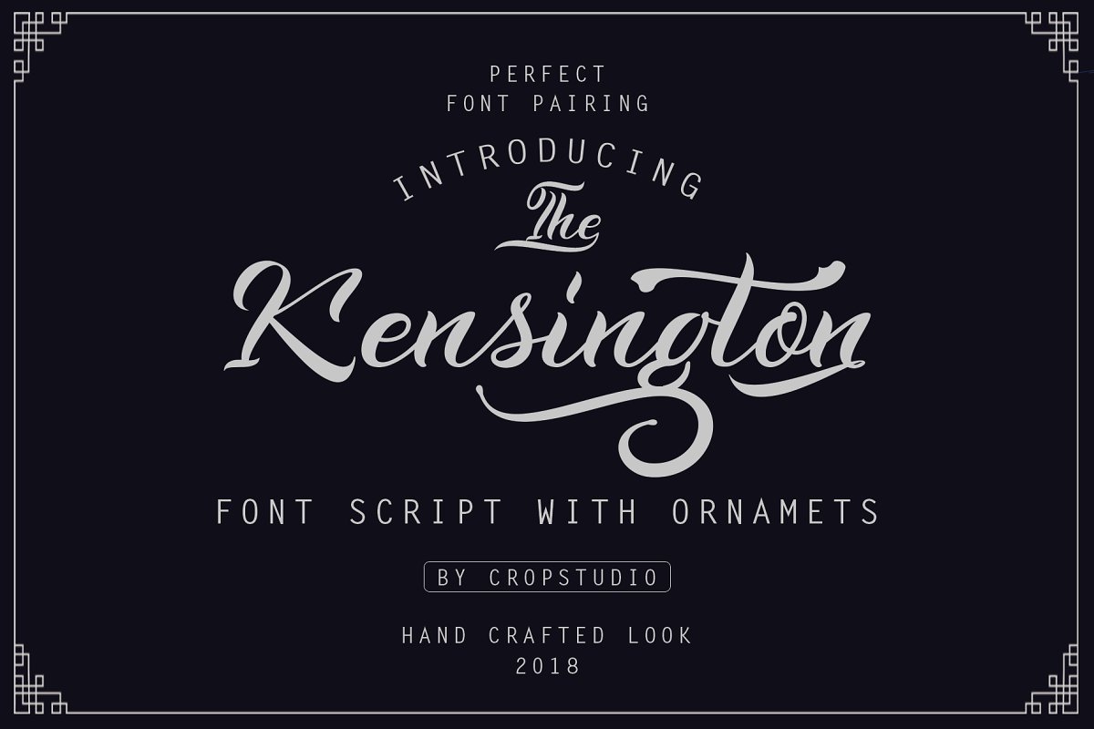 Download Kenshington font | fontsme.com