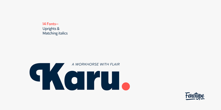 Download Karu font | fontsme.com