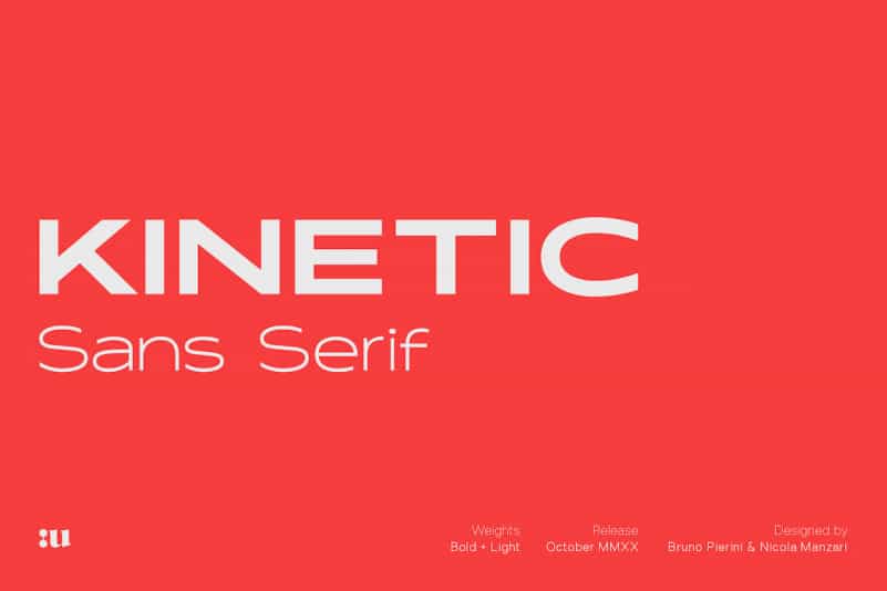 Download Kinetic Freebie font | fontsme.com