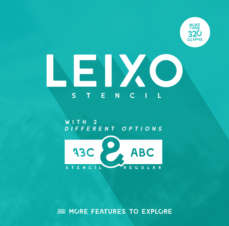 Download Leixo font | fontsme.com
