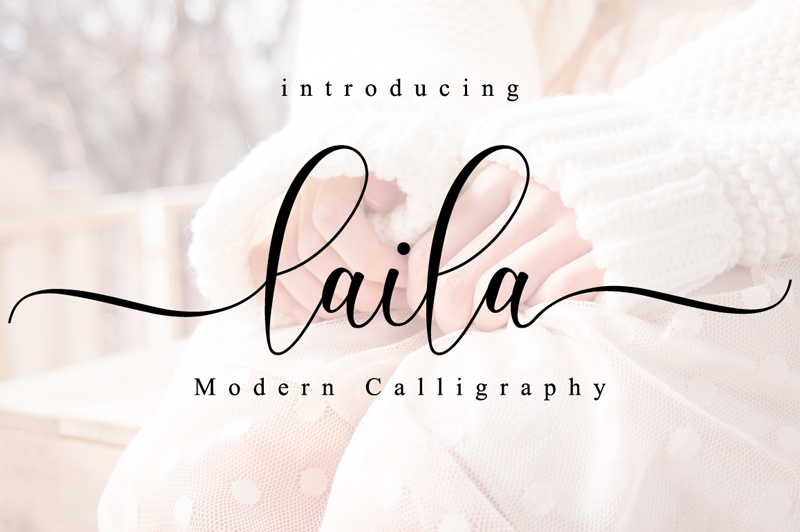 Download Laila calligraphy font | fontsme.com