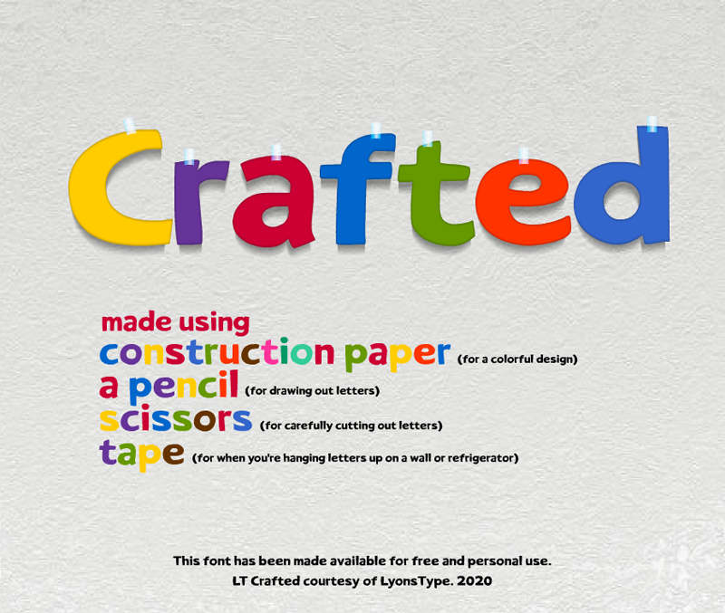 Download LT Crafted font | fontsme.com