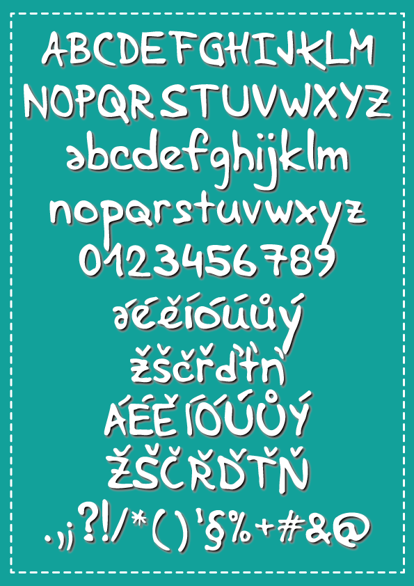 Download Lenka stabilo font | fontsme.com