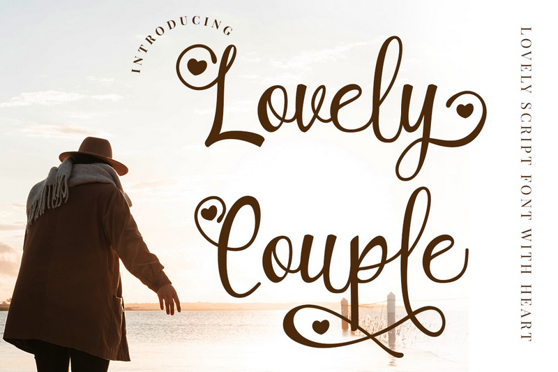 Download Lovely Couple font | fontsme.com
