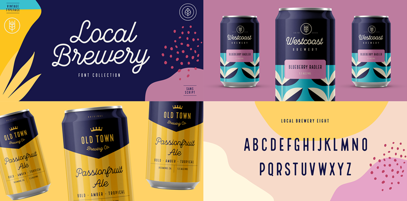 Download Local Brewery font | fontsme.com