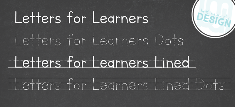 Download Letters for Learners font | fontsme.com