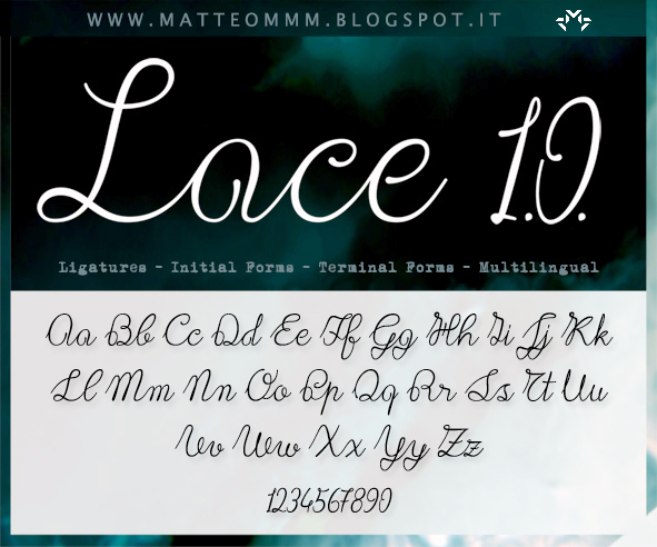 Download Lace font | fontsme.com