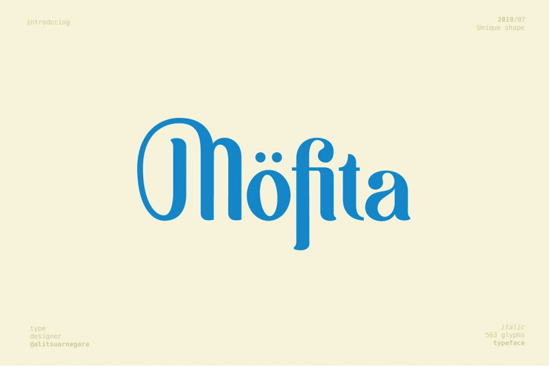 Download M¹fita font | fontsme.com
