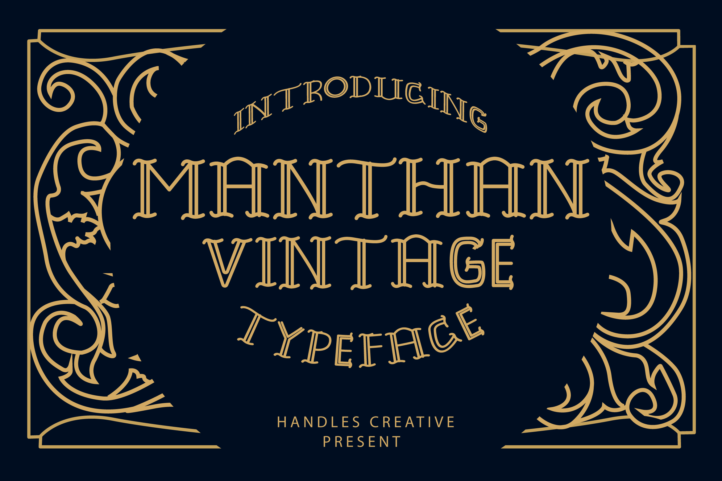 Download MANTHAN font | fontsme.com