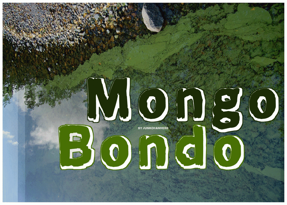 Download Mongo Bondo font | fontsme.com