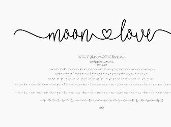 Download 97 free moon fonts | fontsme.com