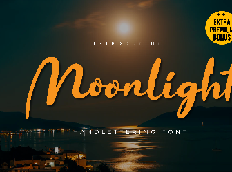 Download 97 free moon fonts | fontsme.com