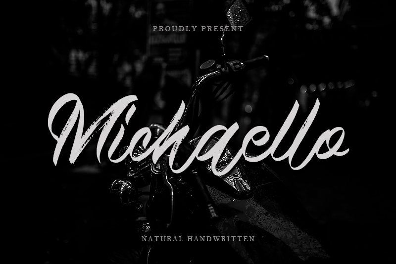 Download Michaello font | fontsme.com