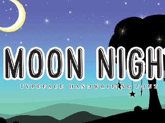 Download 97 free moon fonts | fontsme.com