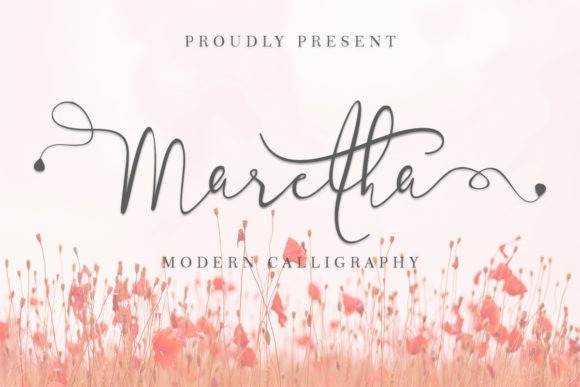 Download Maretha font | fontsme.com