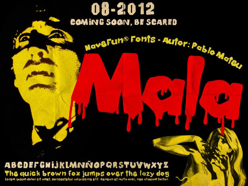 Download Mala font | fontsme.com