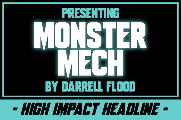 Download Monster Mech font | fontsme.com