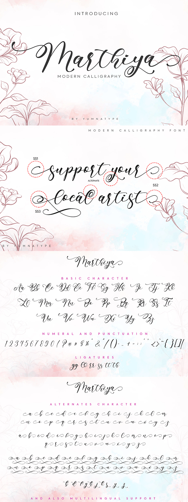 Download Marthiya font | fontsme.com