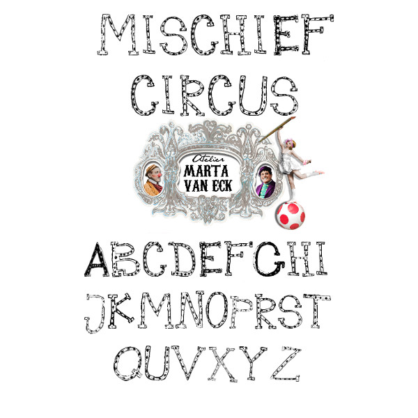 Download Mischief Circus font | fontsme.com